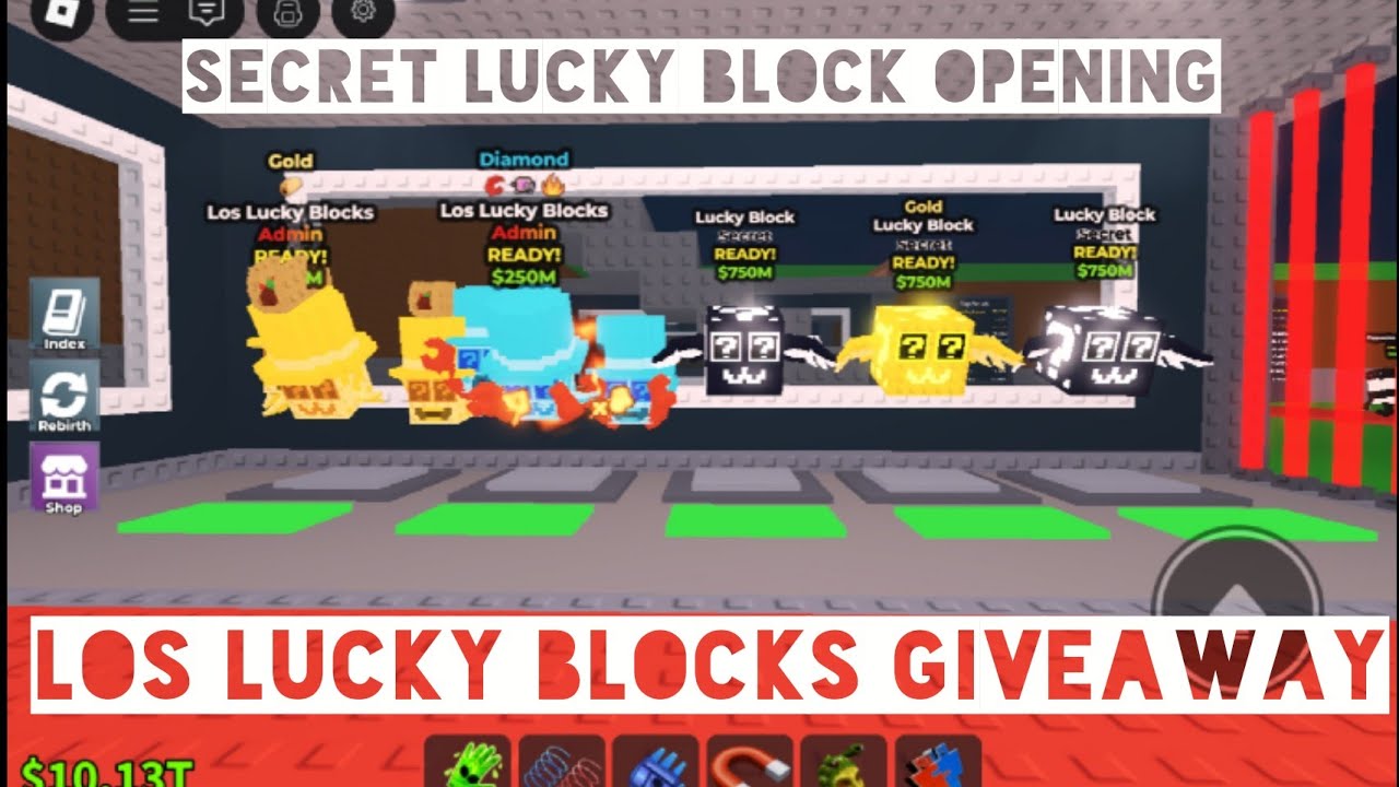OPENING LOS LUCKY BLOCKS AND ALSO GIVEAWAY - YouTube