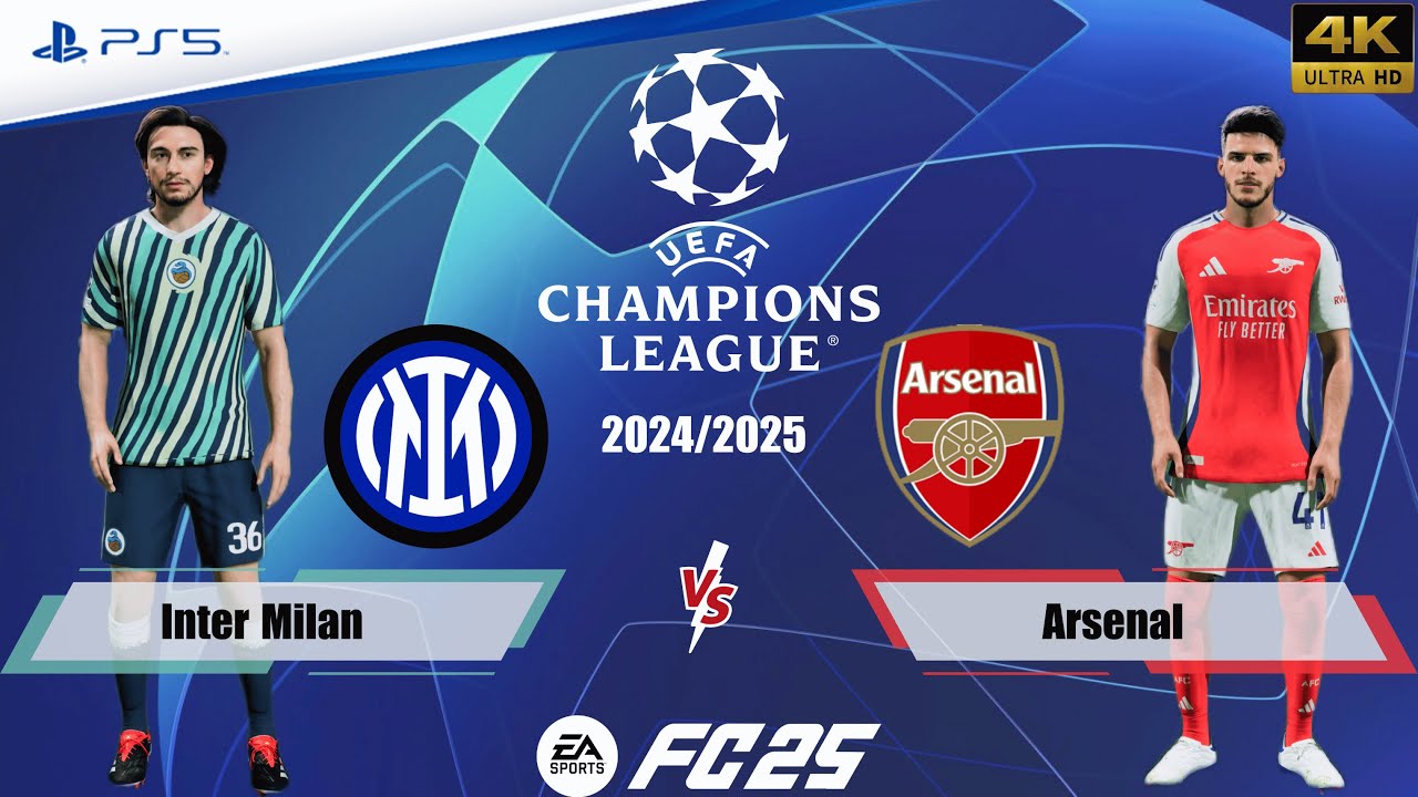 FC 25 - Inter Milan vs. Arsenal | UEFA Champions League 24/25 | Full ...