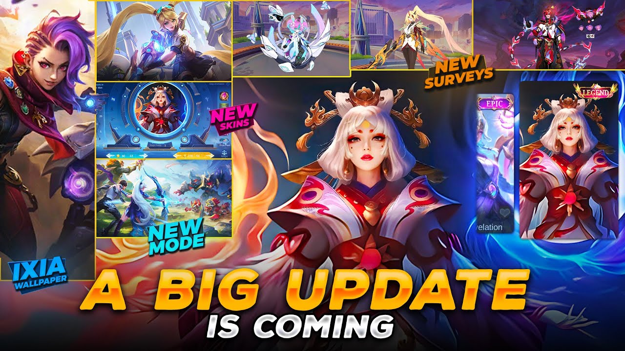 A BIG UPDATE IS COMING | LUNOX LEGEND SKIN | CHANG'E & LESLEY ASPIRANTS ...