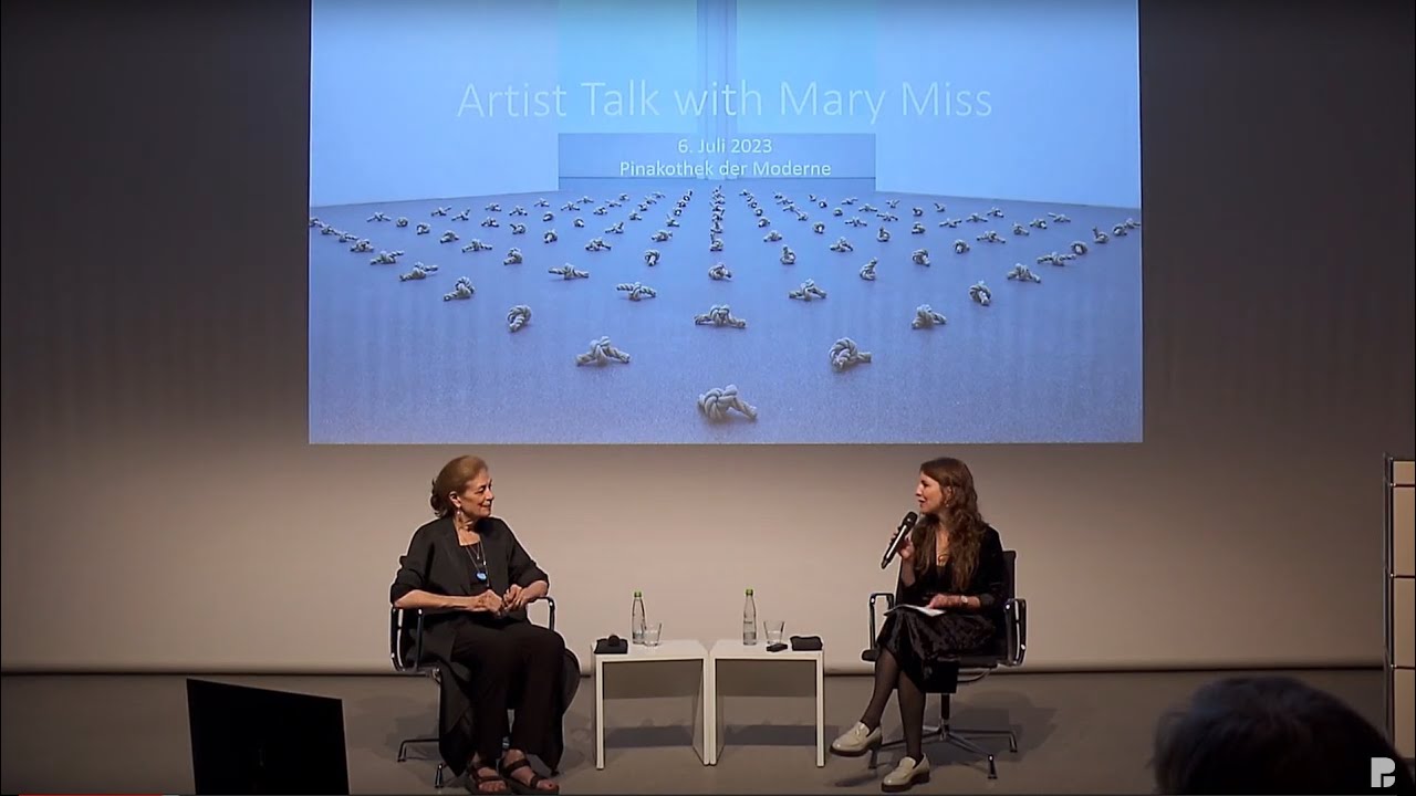 ARTIST TALK | Mary Miss über Feminismus und Minimal Art - YouTube