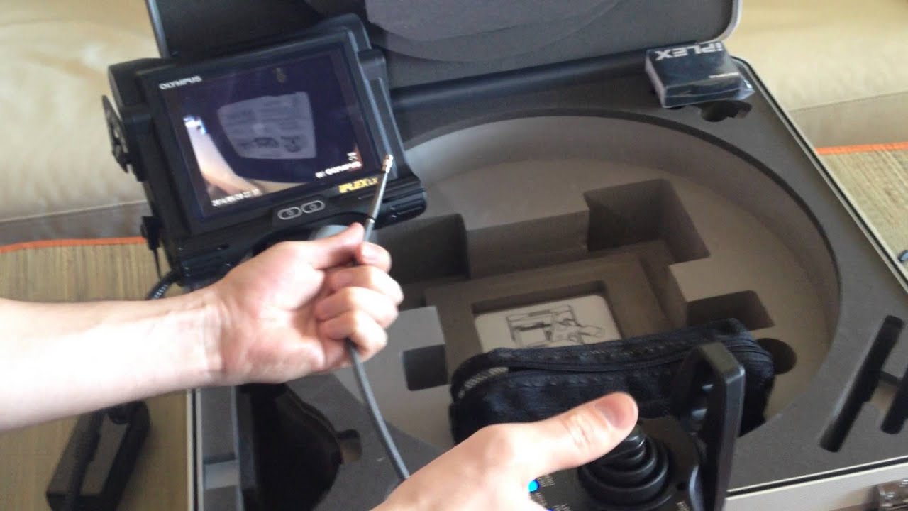 Видеоскоп (видеоэндоскоп) Olympus Iplex LX/LT - YouTube