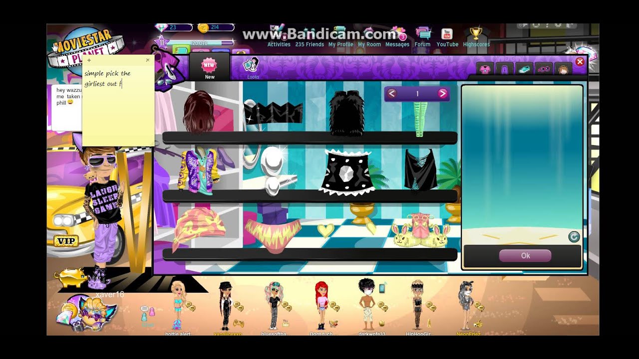 Msp how to wear girl clothes - YouTube