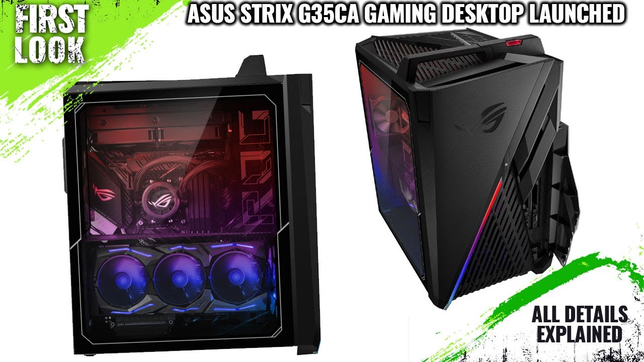 ASUS ROG Strix G35CA Gaming Desktop Launched With 13th Gen Processors ...