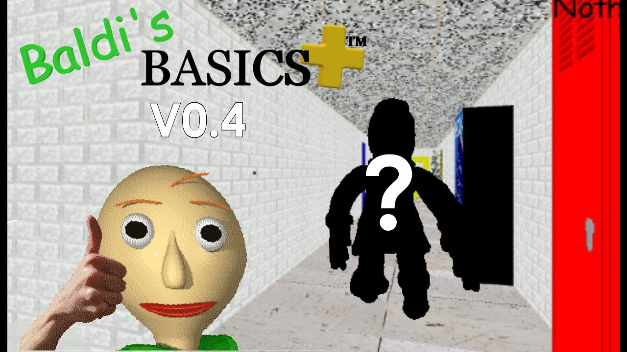 A versão 0.4 de Baldi's | Baldi's basics + - YouTube