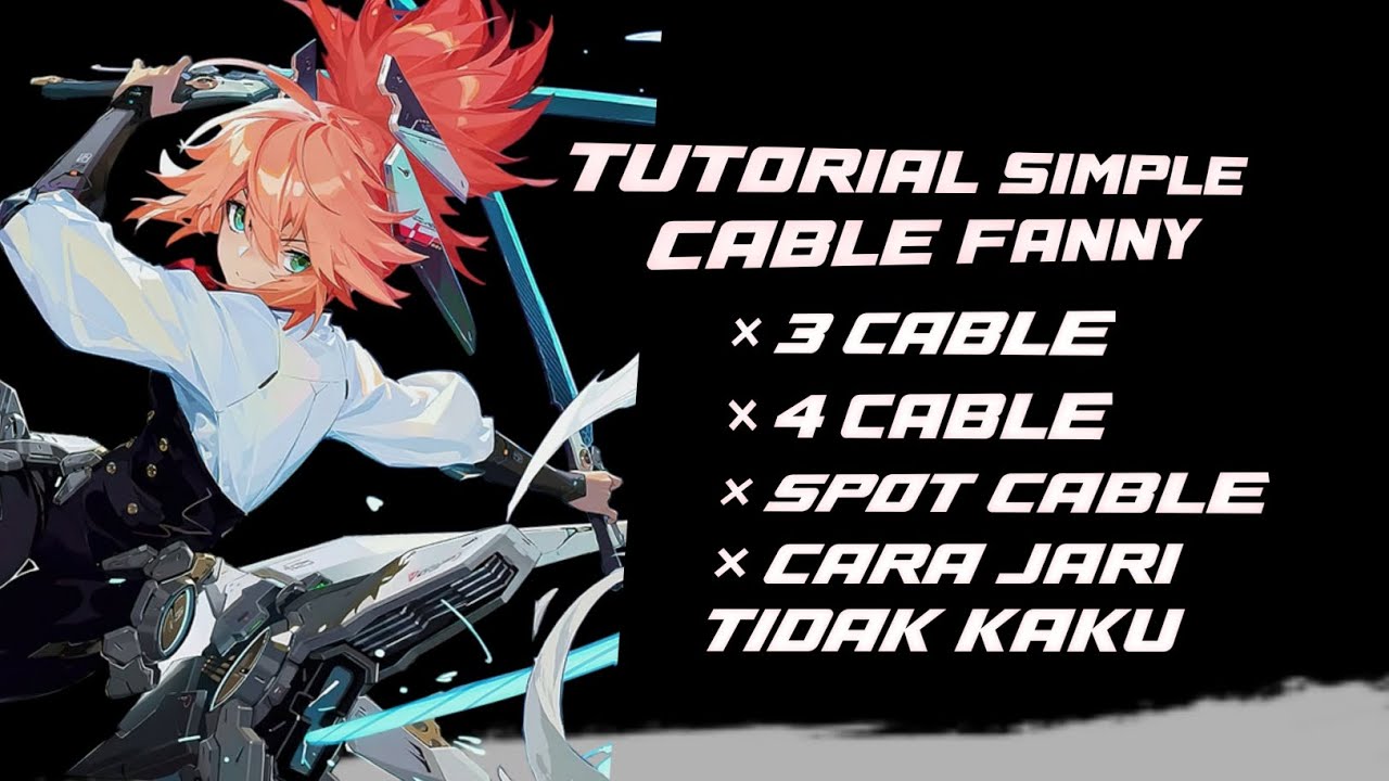 TUTORIAL KABEL FANNY UNTUK PEMULA - YouTube