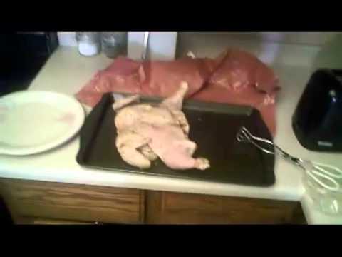 ROAD KILL CHICKEN at 'Mike's Steak Out' Whatcom Plaza, Abbotsford - YouTube