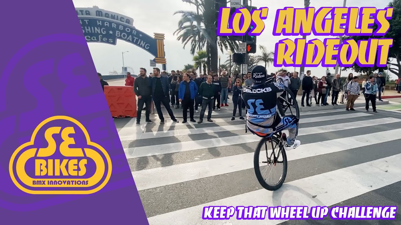 Los Angeles "Keep That Wheel Up Challenge" Ride Out! - YouTube