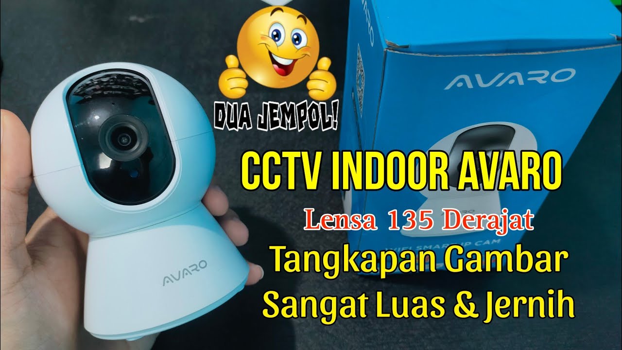 Spil CCTV AVARO CT-01 indoor Wide Angel Tampilan Gambar Luas - YouTube