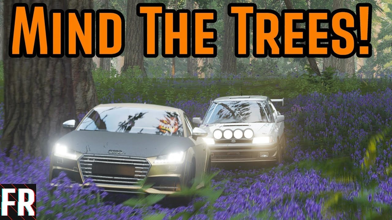 Forza Horizon 4 - Custom Courses - Mind The Trees! - YouTube