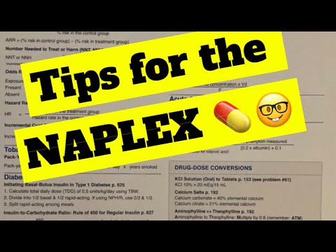 Tips for the NAPLEX 💊🤓 - YouTube
