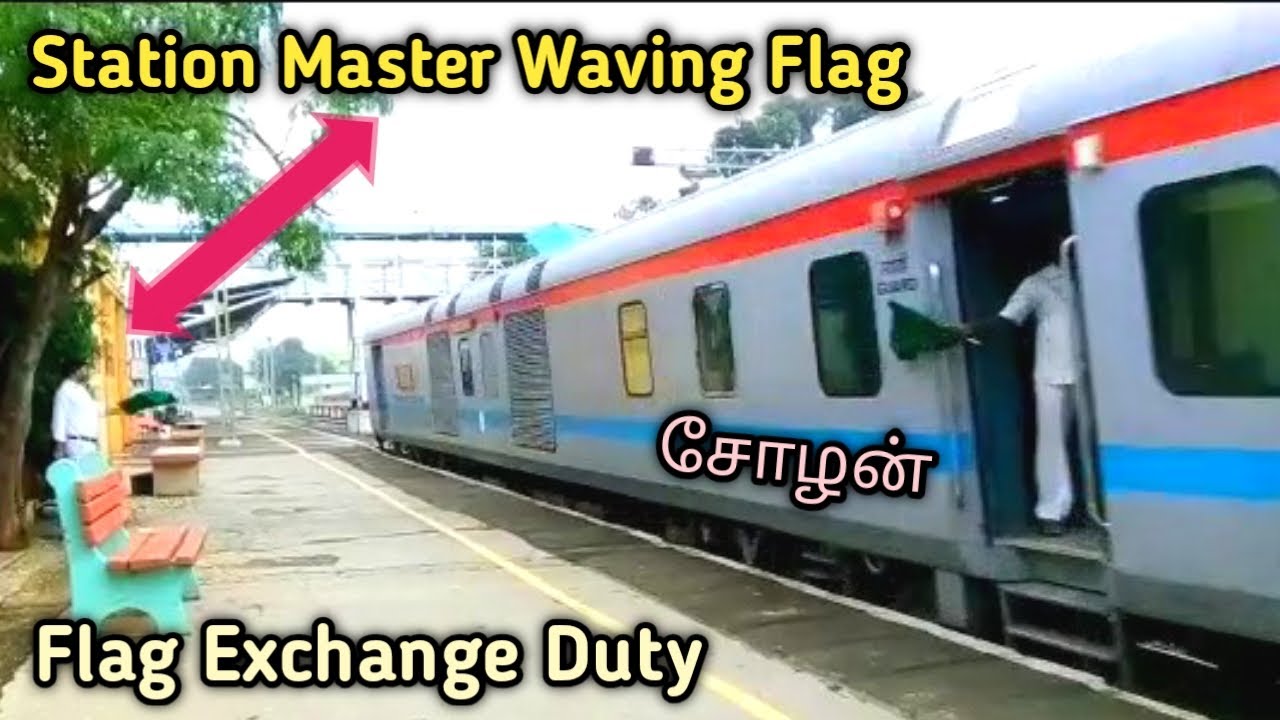 Why Station Master and Pointsman Waving Green Flag - YouTube