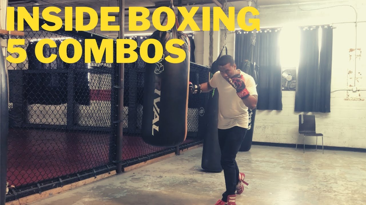 Inside boxing - 5 combinations for beginners - YouTube