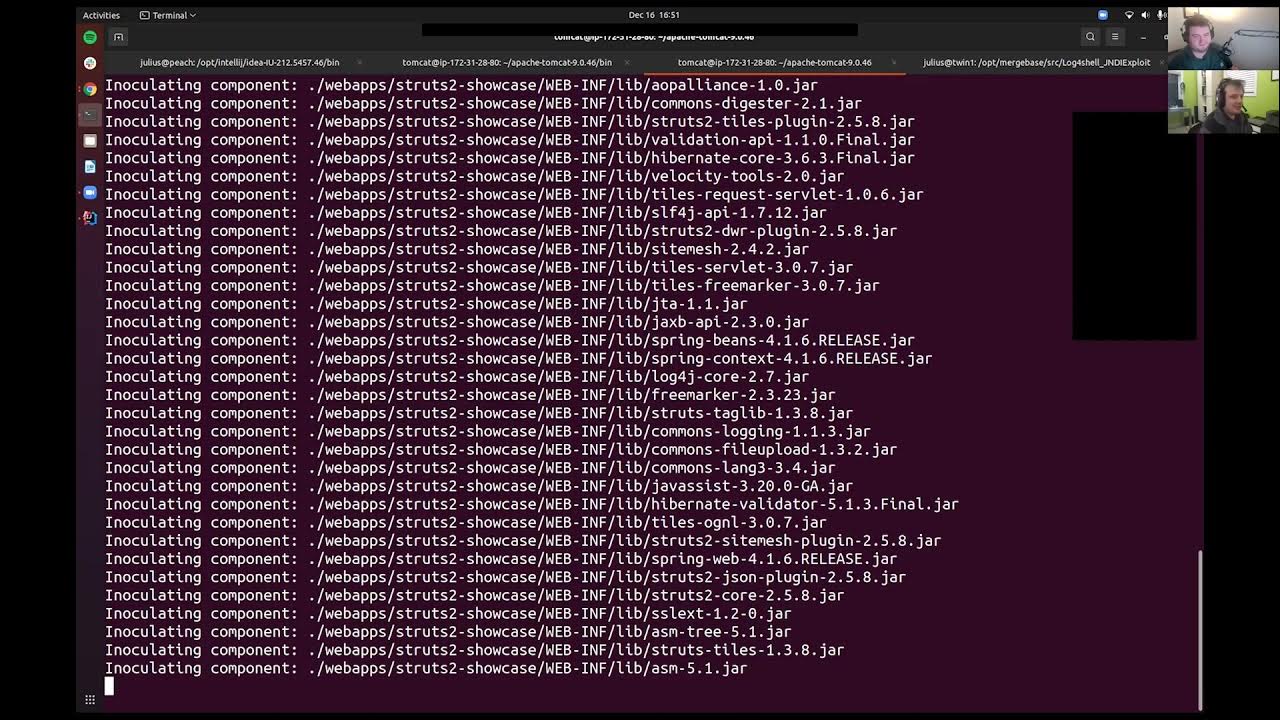 Demo - MergeBase - Log4J CVE-2021-44228 Exploit and Block - YouTube