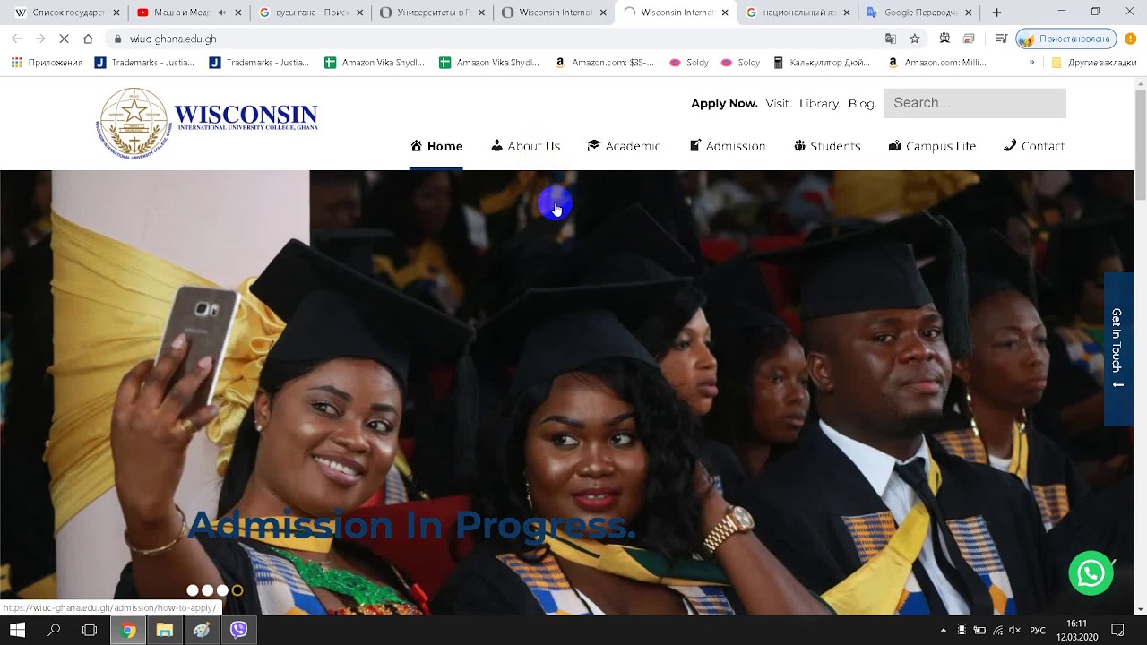 Wisconsin International University College Ghana - YouTube