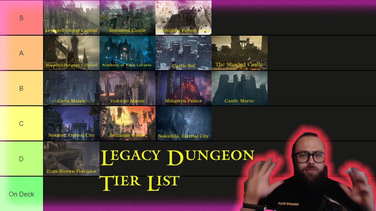 So I Ranked Elden Ring's Legacy Dungeons... - YouTube