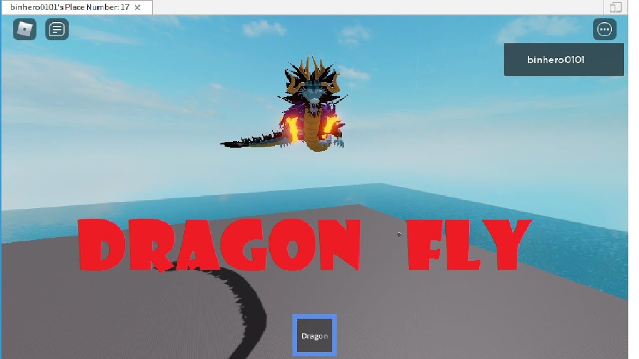 cách làm Dragon fly trong roblox studio - YouTube