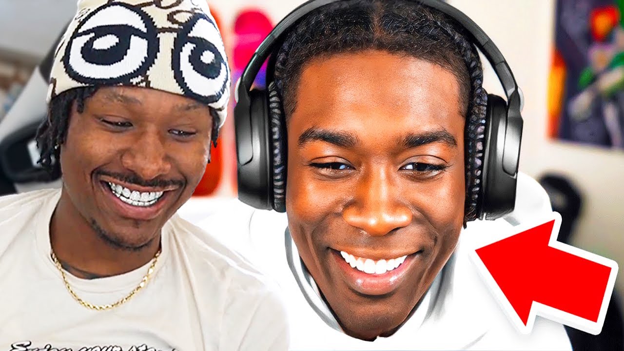 Duke Dennis Reacts To BruceDropEmOff Cutting Off His Mustache 😭😶 - YouTube