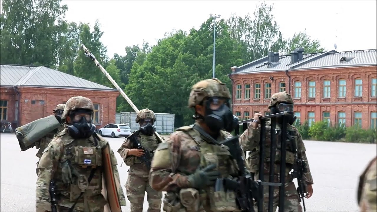 Room Clearing Training at Santahamina, Finland - YouTube