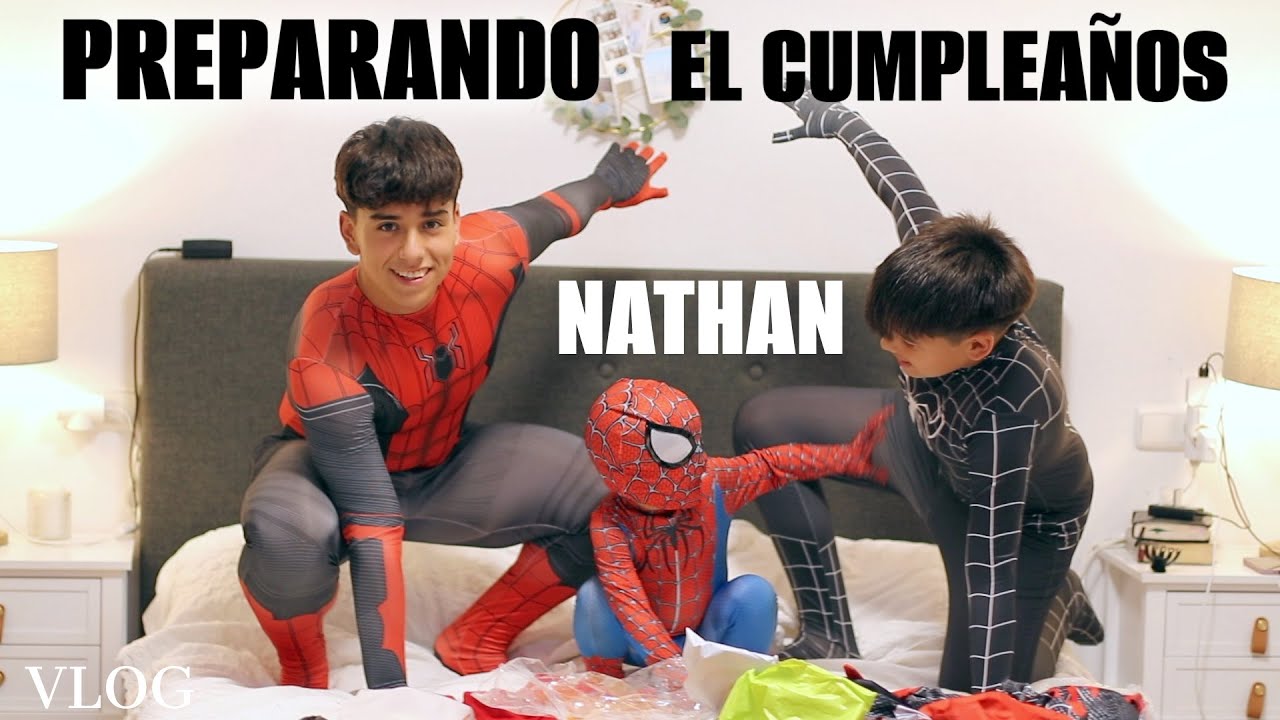 NOS DISFRAZAMOS PARA LA FIESTA DE CUMPLEAÑOS DE NATHAN / VLOG - YouTube