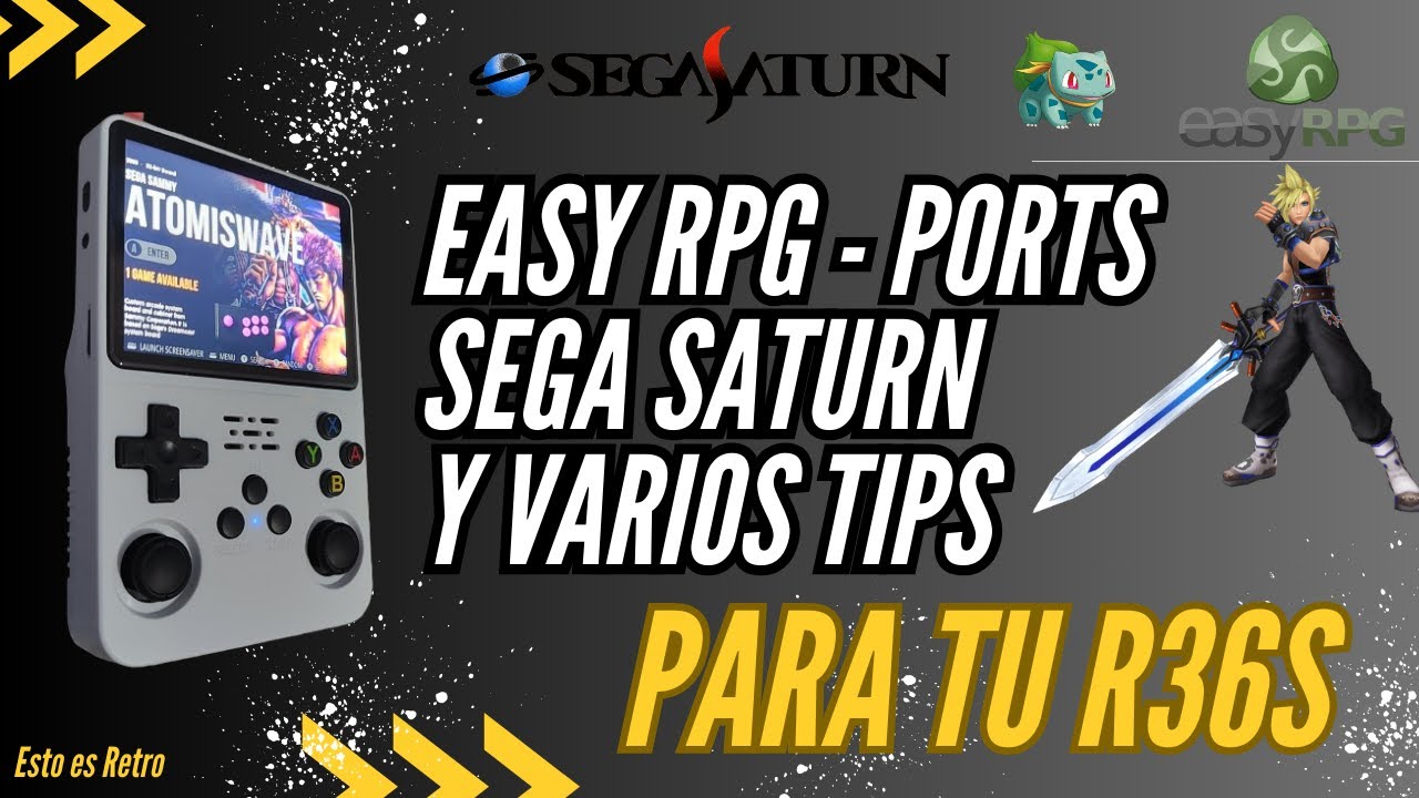 👉 R36S | TIPS y MÁS - GUARDAR PARTIDA, Agregar más emuladores, EASY RPG, y más - YouTube