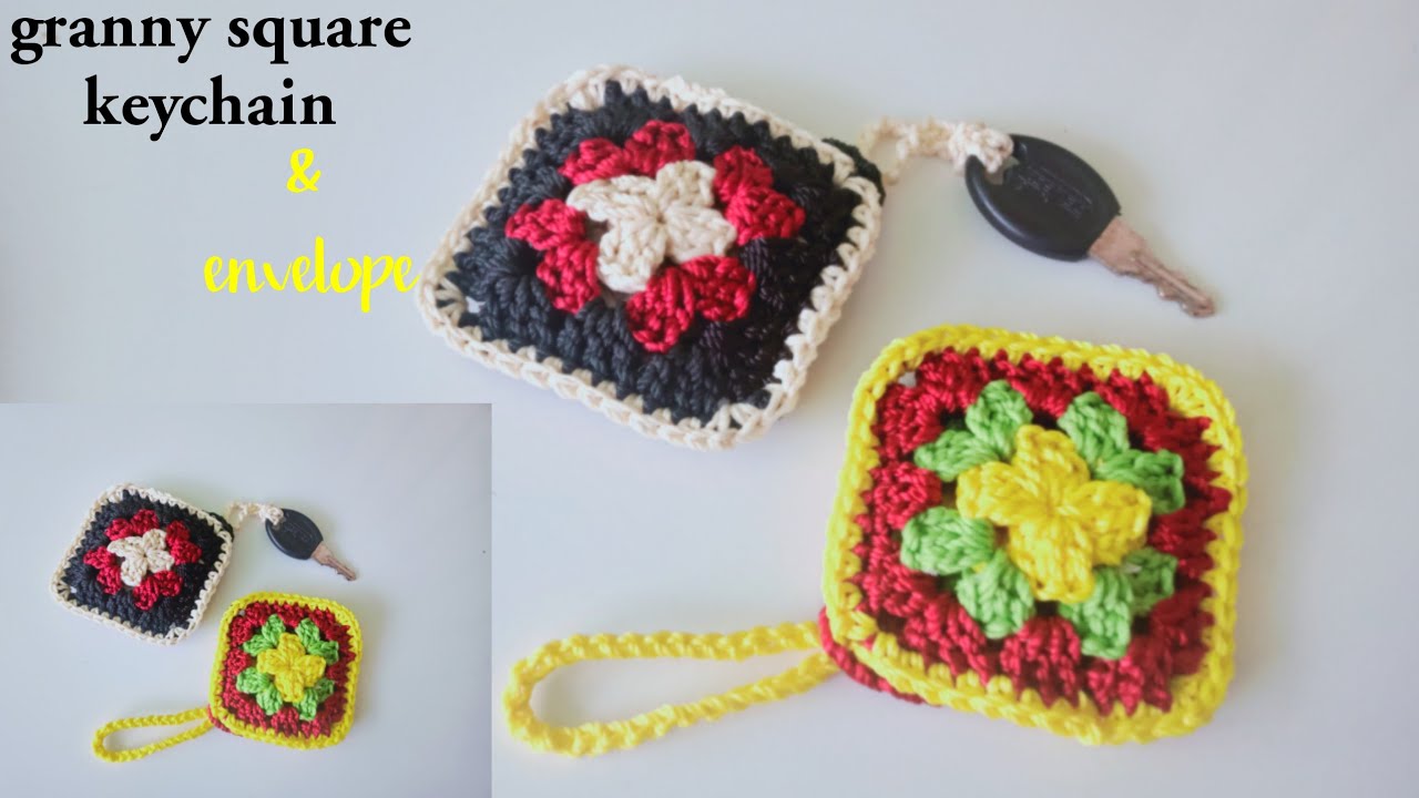 Crochet Keychain Easy - YouTube