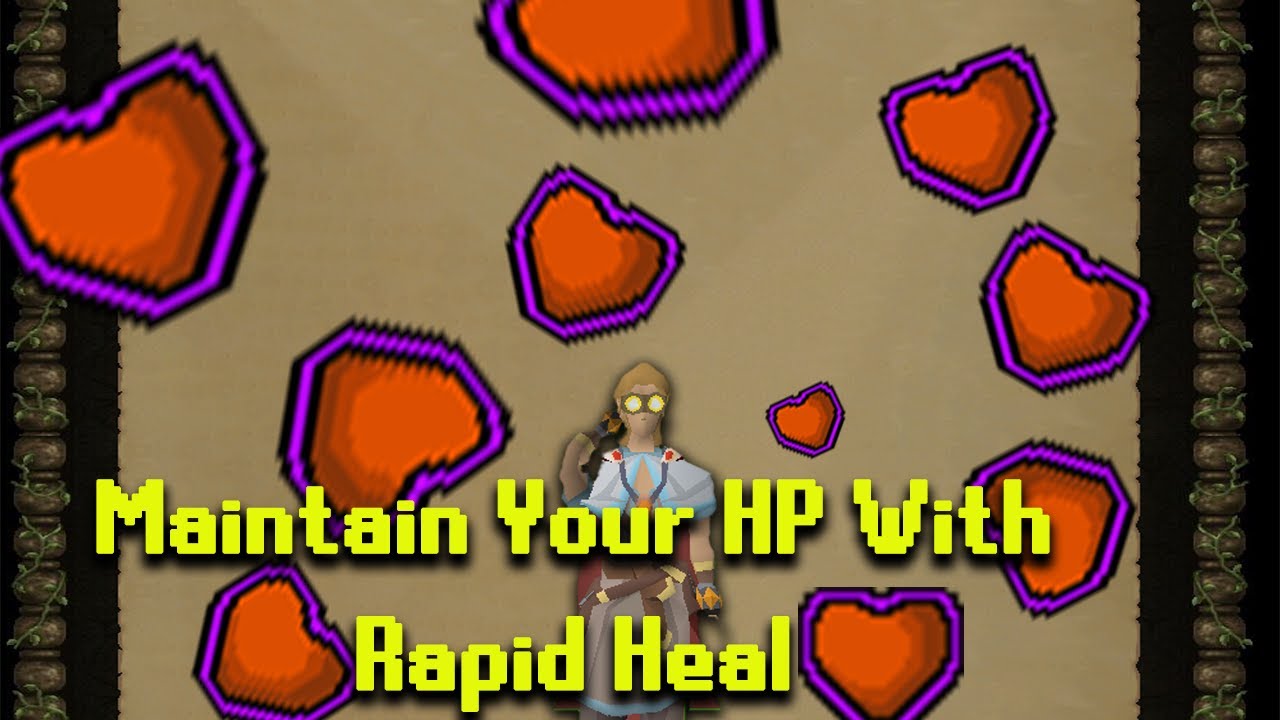 OSRS Tricks: Maintain Your HP With Rapid Heal - YouTube