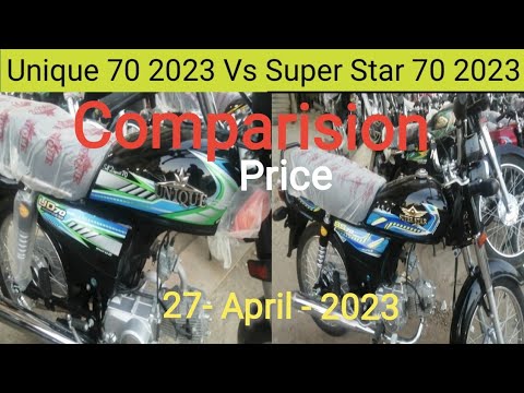 Unique 70 2023 | Vs | Super Star 70 2023 model | Comparision Video | 27 ...