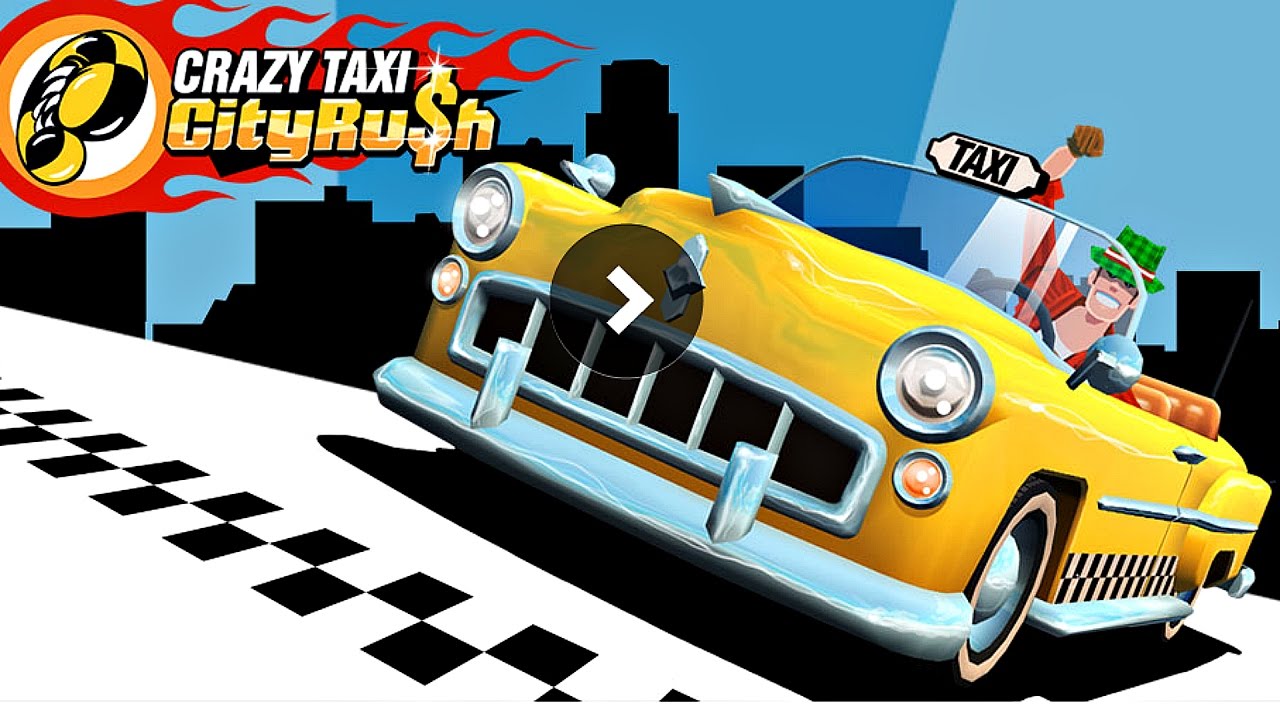 Arcade Crazy Taxi: City Rush Car Racing Video Game Fun - YouTube
