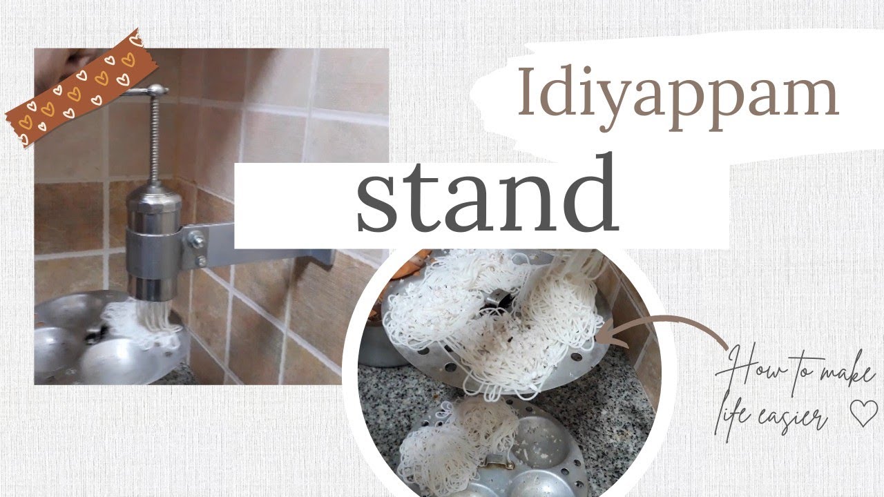 idiyappam stand or holder - YouTube
