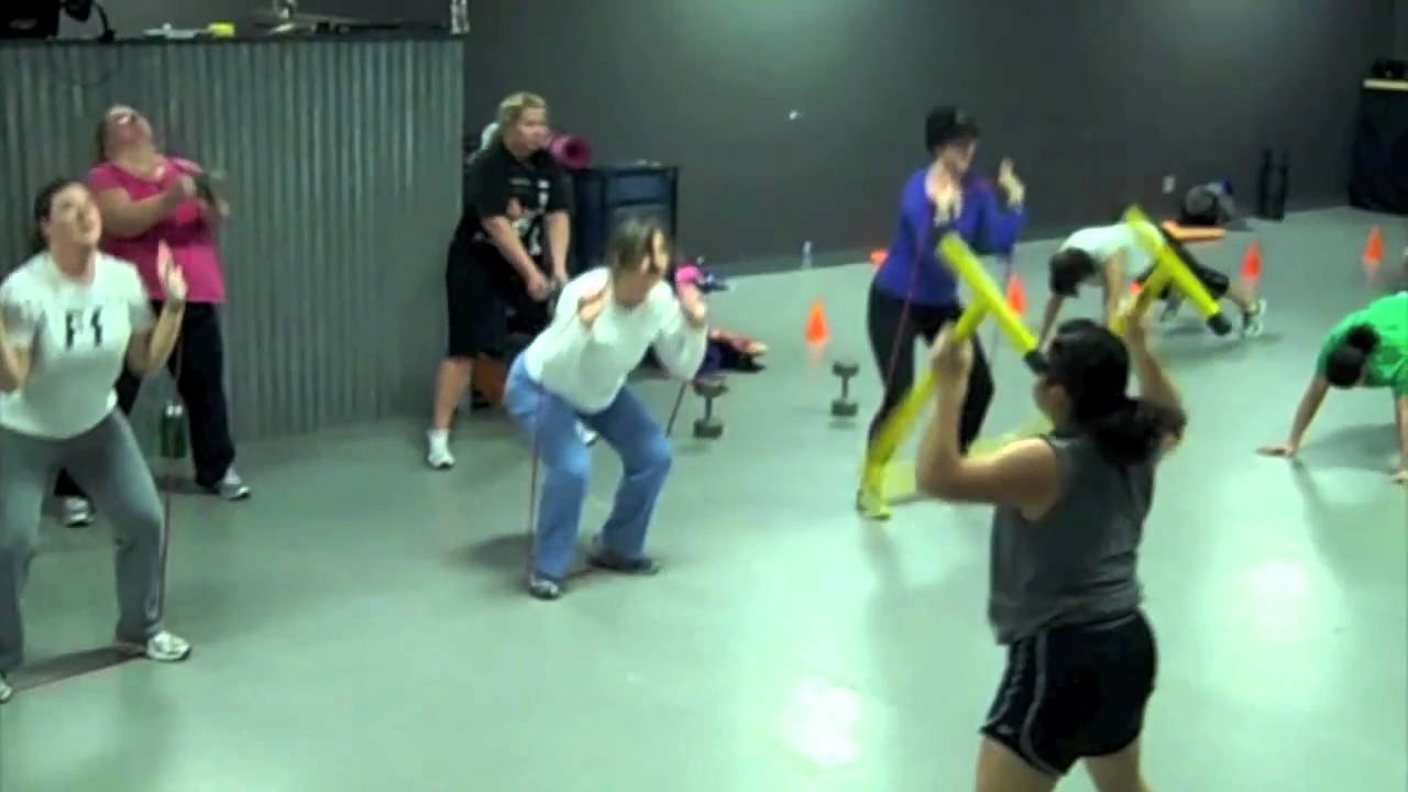 4 Station Fat Burning Boot Camp Workout - Hutto Boot Camp - YouTube