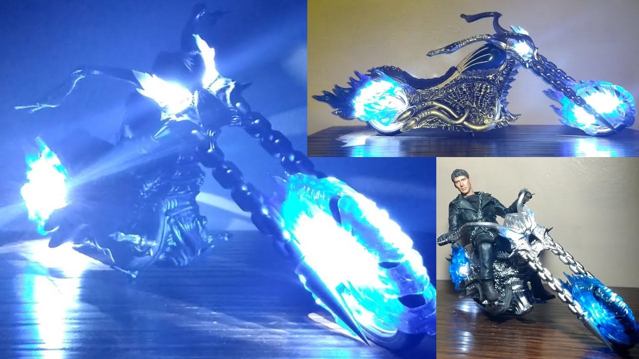 Hellcycle "Blue LED Exclusive" Ghost Rider Movie 1/6 Scale Vehicle ...