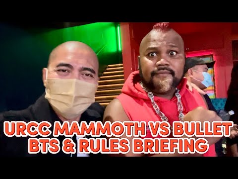 URCC MAMMOTH VS BULLET BTS AND RULES BRIEFING - YouTube