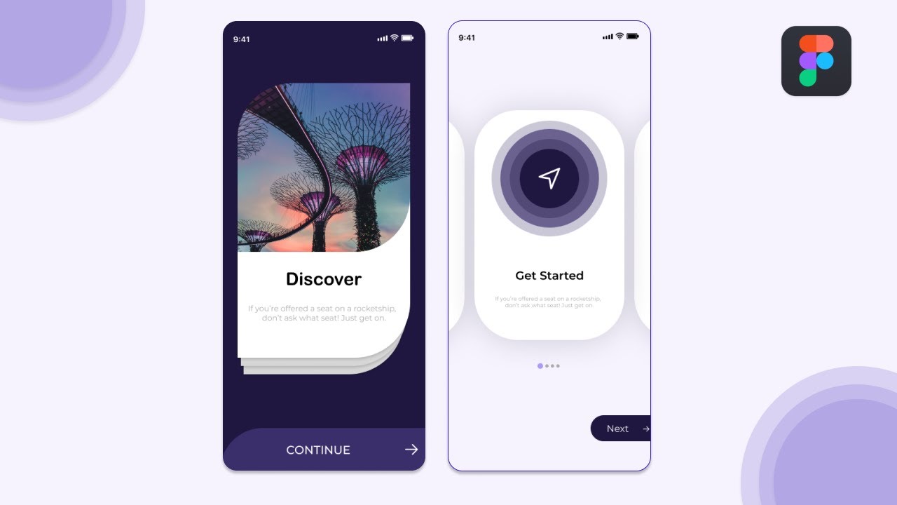 Onboarding #3 Design in Figma | Mobile App Design in figma | Figma ...
