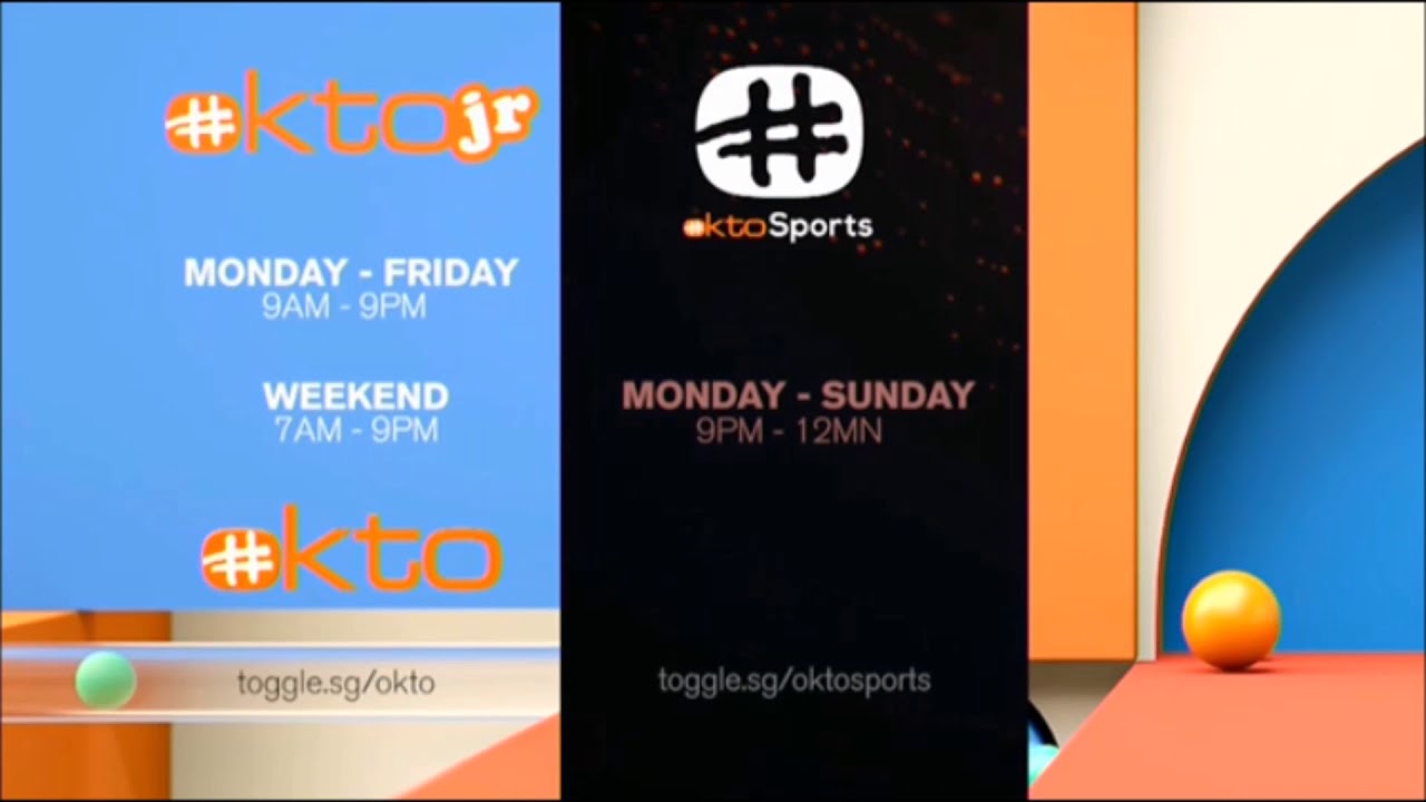 Mediacorp Okto - testcard (2018) - YouTube