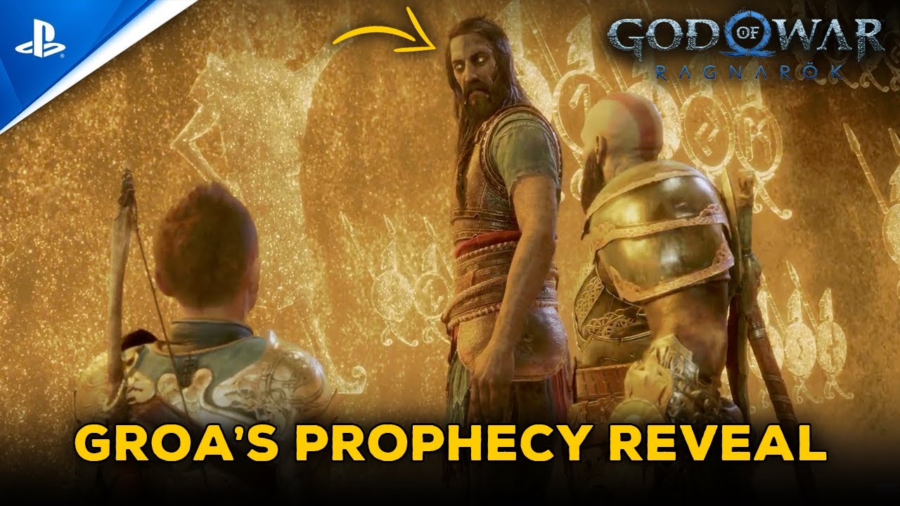 God of War: Ragnarok | Groa's Secret Prophecy Reveal - YouTube