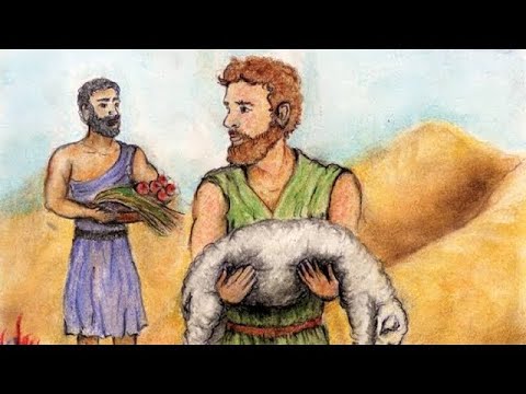 Habil ve Kabil Hikâyesi, Yeryüzüne düşen ilk kan, İlk cinayet, Habil ile Kabil Animasyonlu hikaye