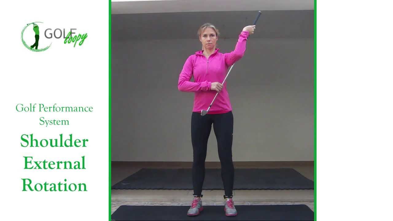 Shoulder External Rotation - YouTube