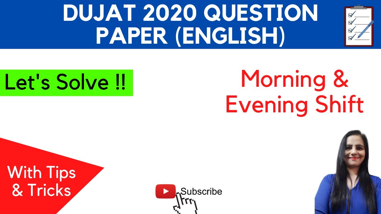 dujat-question-paper-2020-english-paper-solved-youtube
