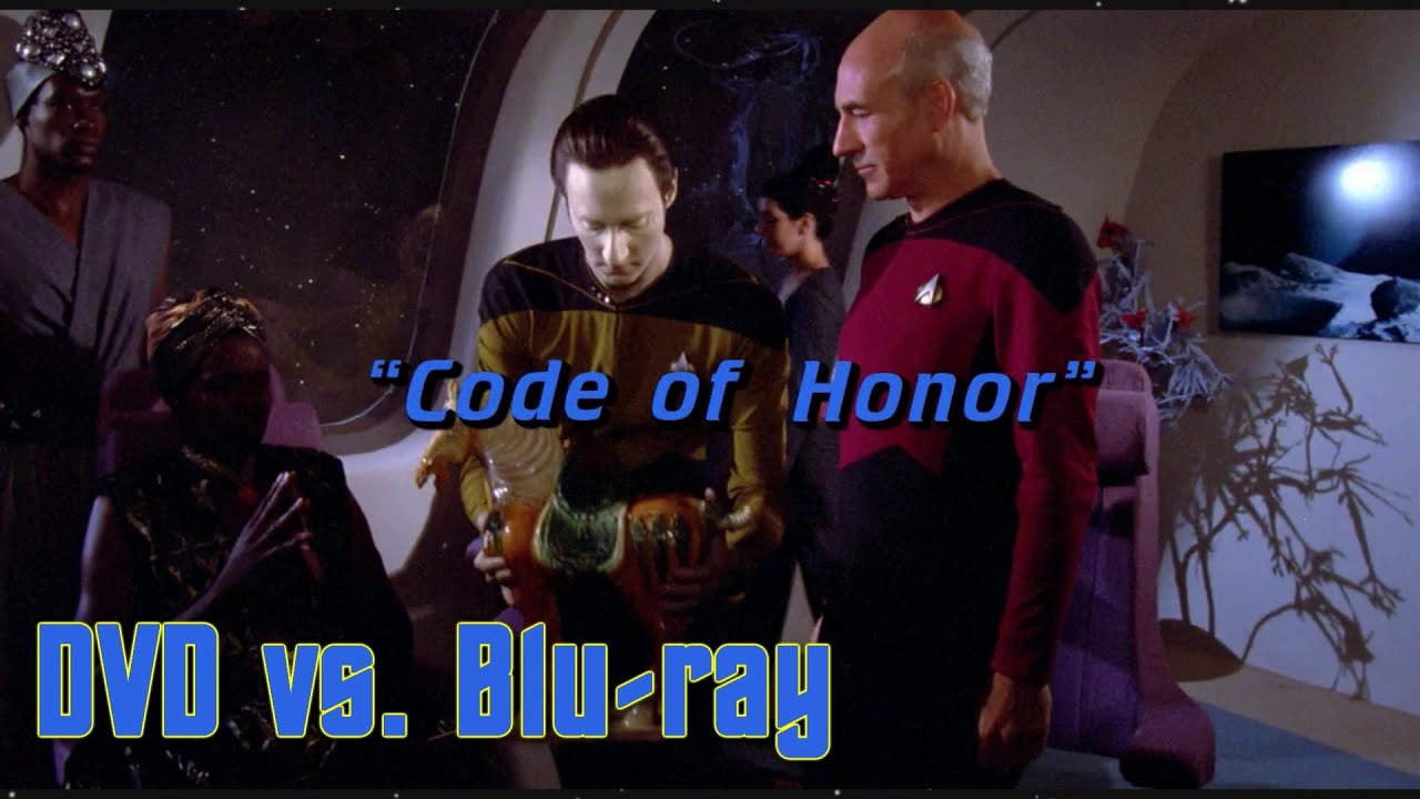 Code of Honor - DVD vs. Blu-ray - YouTube