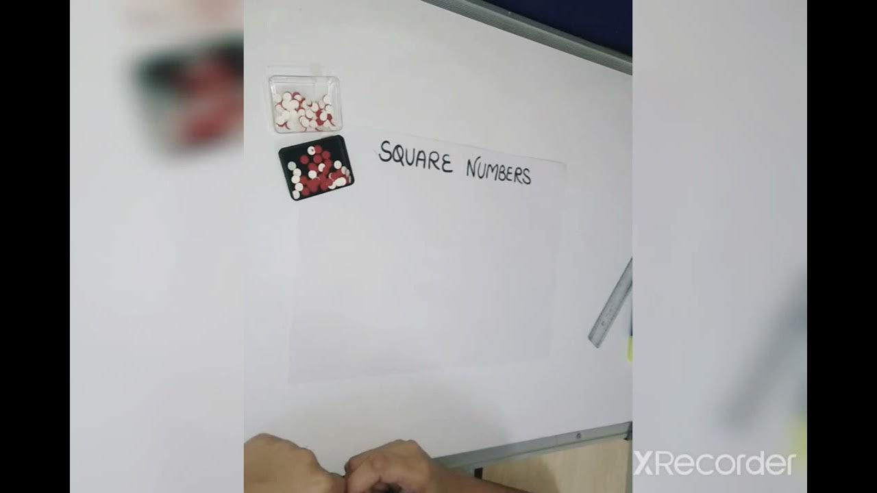 Square Numbers (patterns) - YouTube