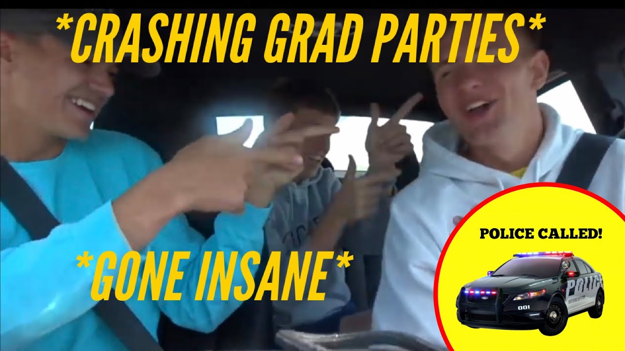 Crashing Grad Parties *Gone Insane* - YouTube