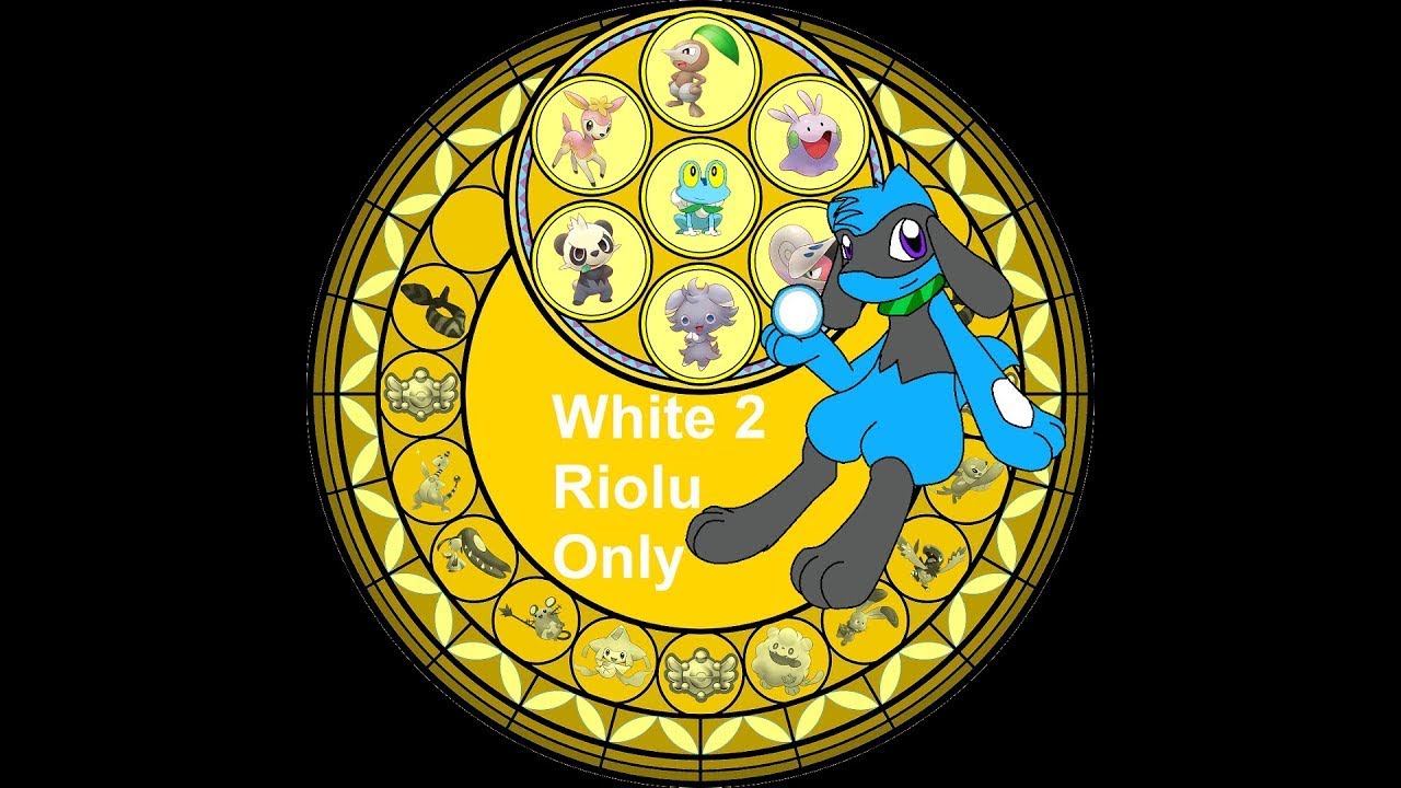 Pokémon Challenge Livestream - White 2 with one Riolu p5 FINALE - YouTube