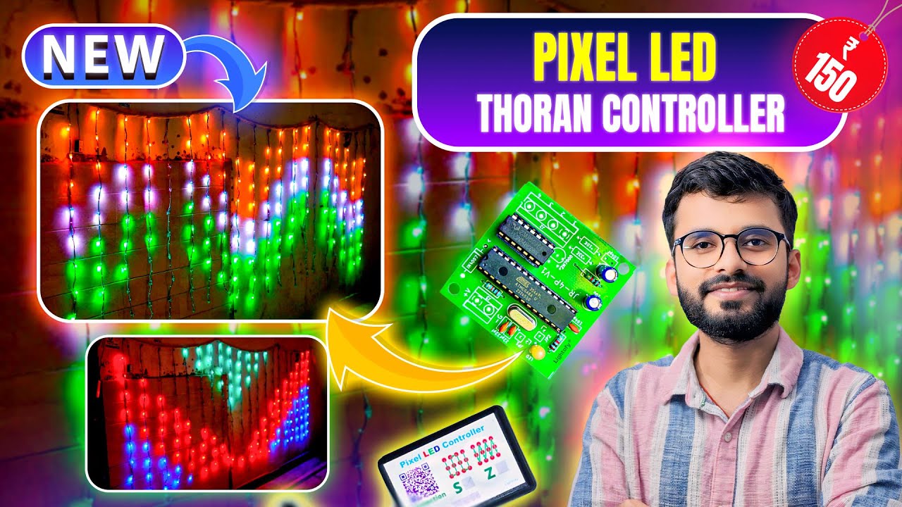 PIXEL LED THORAN CONTROLLER - YouTube