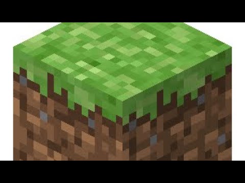 How to build a grass block in Minecraft - YouTube