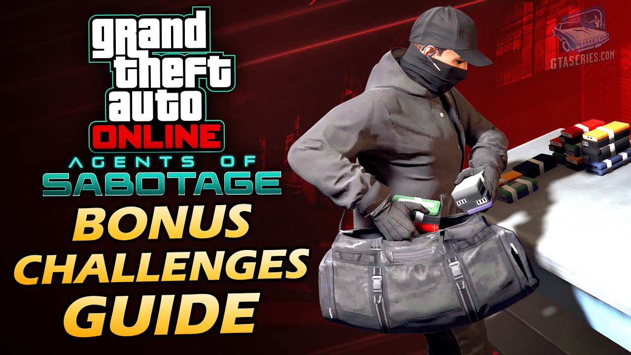 GTA Online: Agents of Sabotage - Bonus Challenges Guide - YouTube