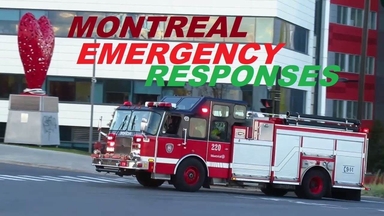 OCT 12 - 18 2022 MONTREAL EMERGENCY RESPONSE CLIPS - YouTube