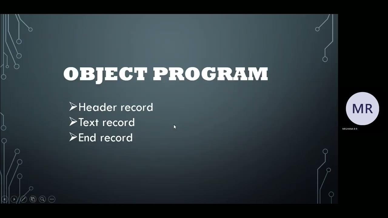 GENERATION OF OBJECT PROGRAM FOR SIC/XE MACHINE - YouTube
