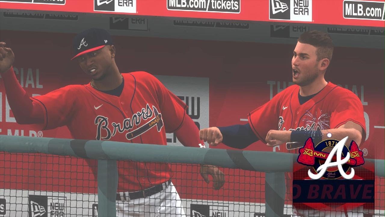 MLB The Show 23 Atlanta Braves Vs Cincinnati Reds PS5 - YouTube