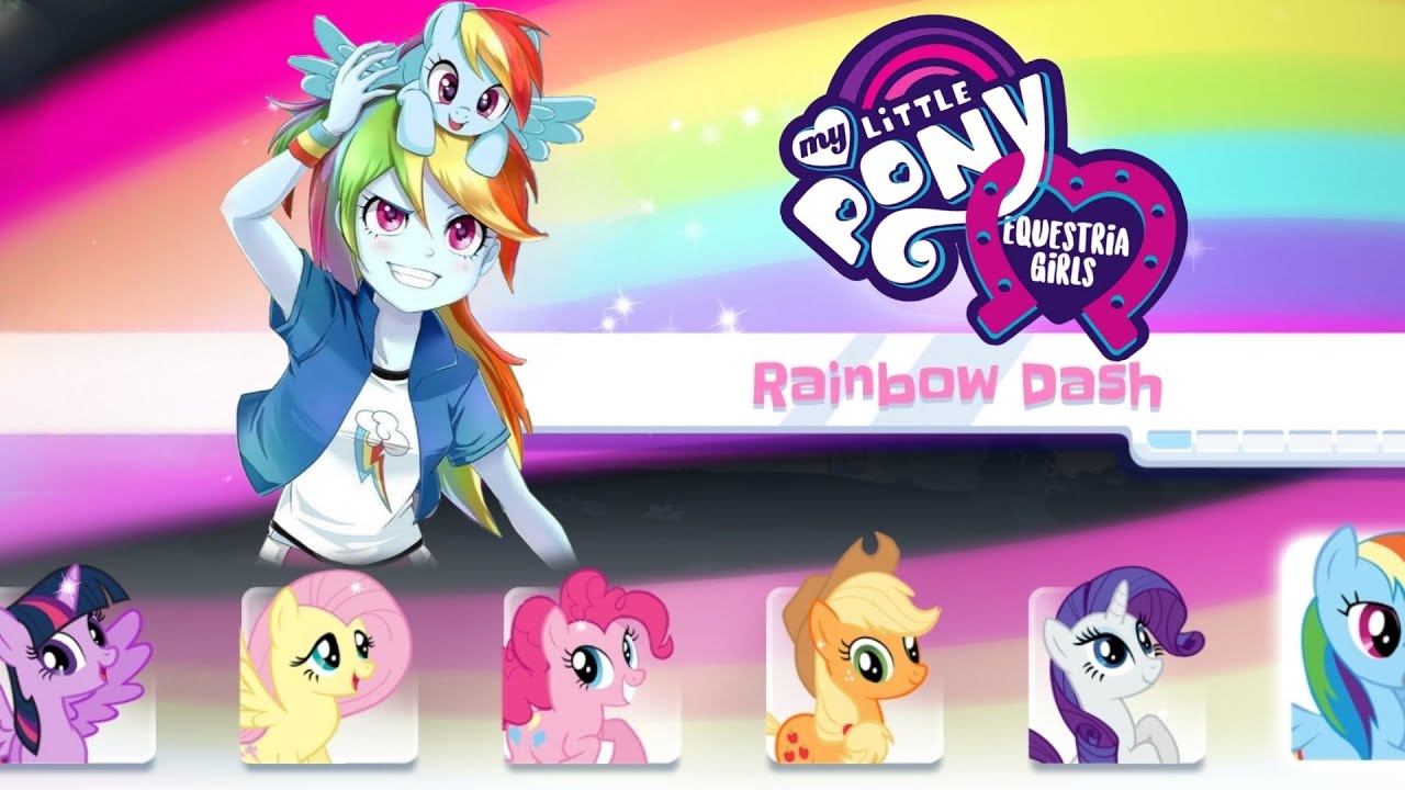 MLP Equestria girls' - Rainbow Dash - YouTube