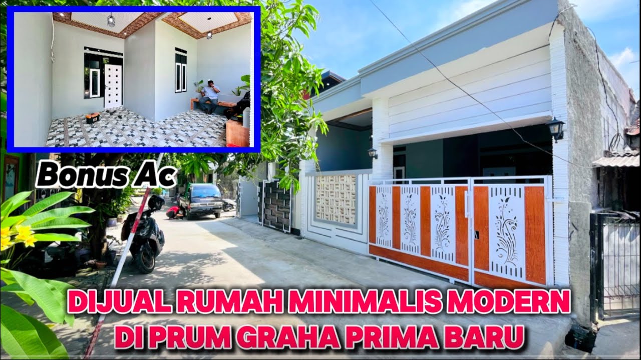 DIJUAL RUMAH CANTIK ELEGAN TIPE 45/60 || 100 % BANGUNAN BARU PERUM ...